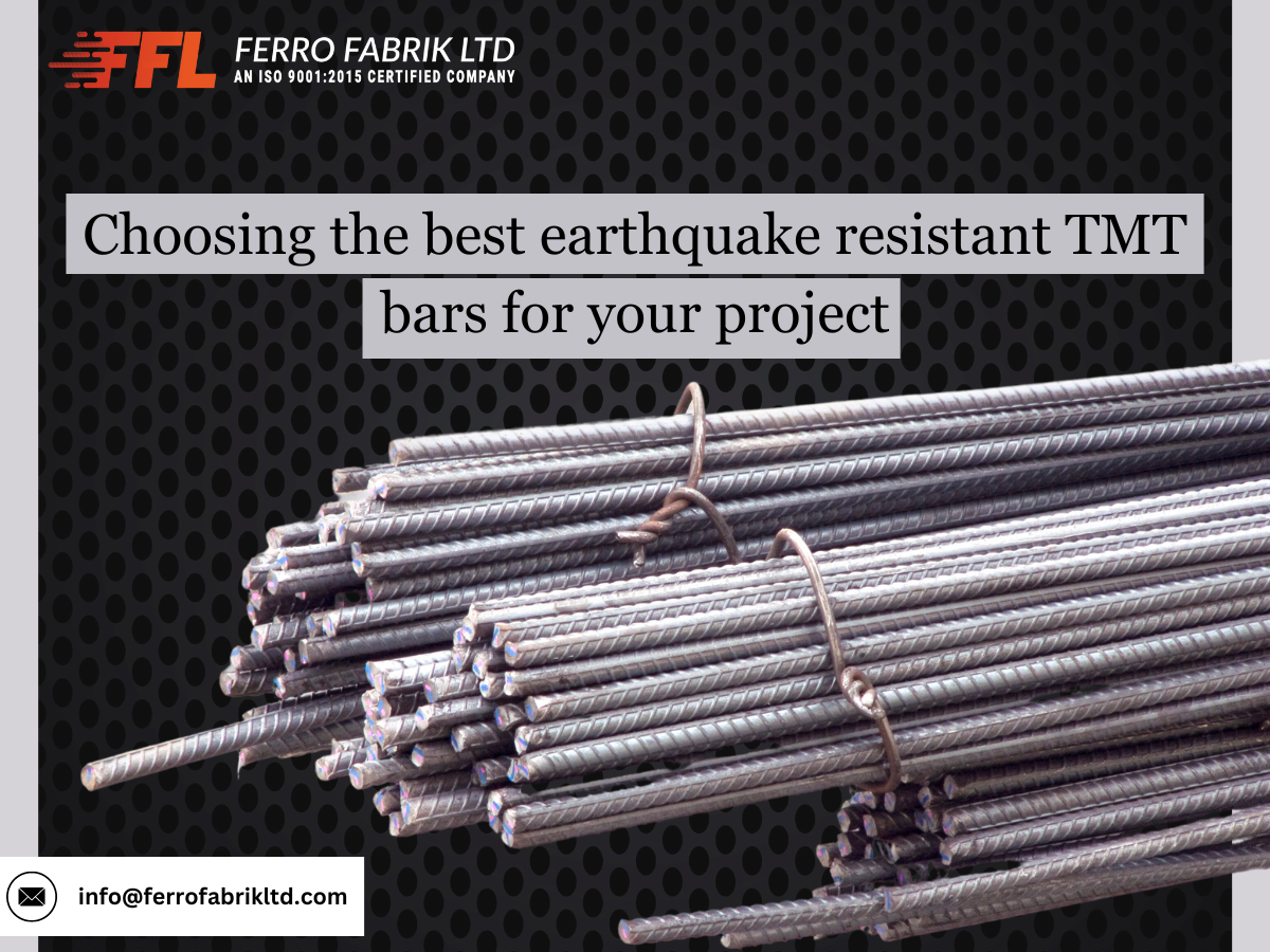 Best earthquake resistant TMT bars for your project | Ferro Fabrik